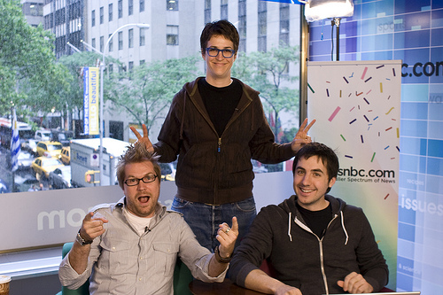 MSNBC's Rachel Maddow on Diggnation | My Take on TV